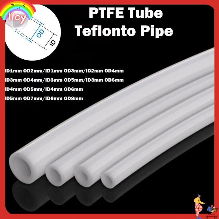 LLCY PTFE PTFE Tube White Teflon Tube Feed Pipe Teflonto Pipe V5/V6 J-head | Lazada PH