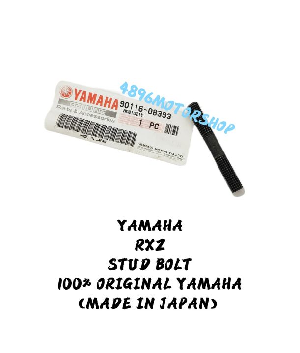 100% ORIGINAL MADE IN JAPAN YAMAHA Block Stud Tiang BLOK HEAD BOLT ...