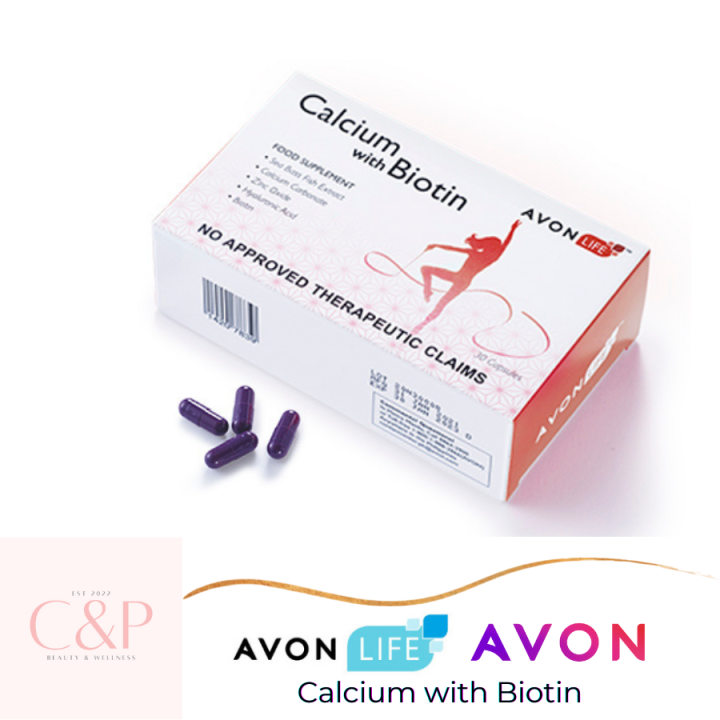 Avon Life Calcium with Biotin Food Supplement | Lazada PH