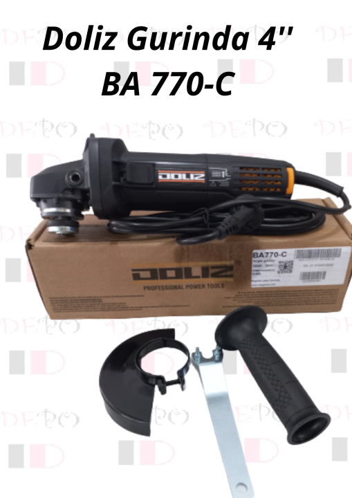 Mesin Gerinda Tangan Angle Grinder BA 770C Doliz BA 770-C | Lazada ...