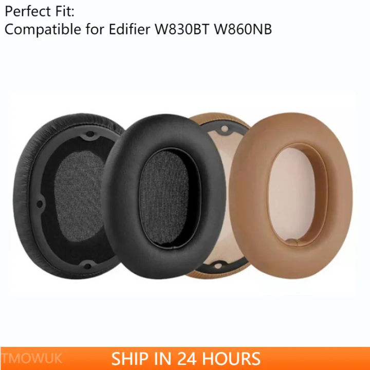 เปลี่ยนหูฟังแผ่นรองหูฟังเบาะโฟมสำหรับ Edifier W860NB W830 BT W860 NB หู ...