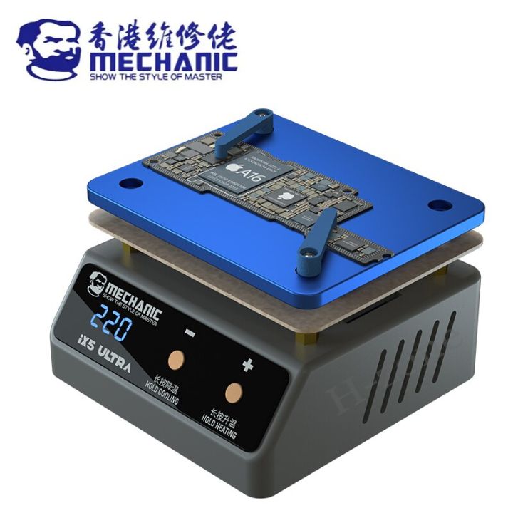 Heating Platform MECHANIC IX5 Ultra Universal Preheating Platform for Mobile Phone Motherboard ...