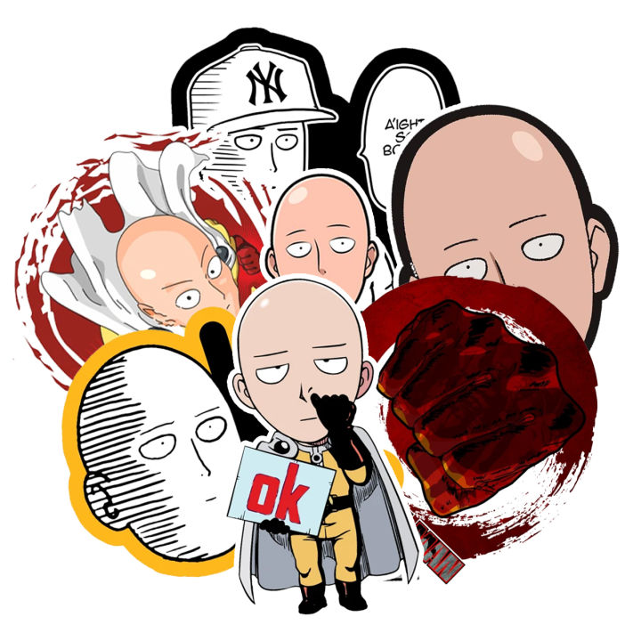 One Punch Man Anime Sticker Pack (25pcs) | Lazada PH