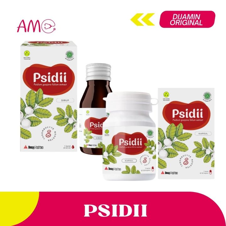 PSIDII KAPSUL (per 50 Kapsul) & (Sirup 60ml) /meningkatkan jumlah sel ...