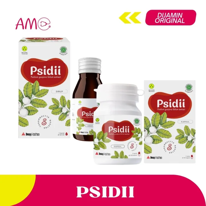 PSIDII KAPSUL (per 50 Kapsul) & (Sirup 60ml) /meningkatkan jumlah sel ...