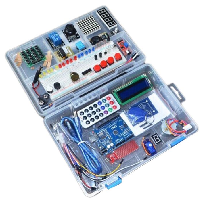 Rfid Learn Kit Lcd 1602 Upgraded Advanced Version Kit For R3 Open Source Programmable Robot Diy