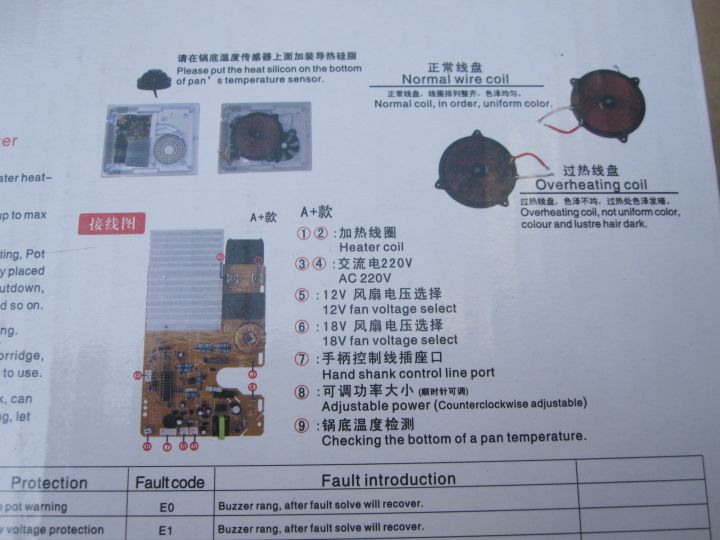 Xin Chuang Li Suoer universal induction cooker board maintenance board ...