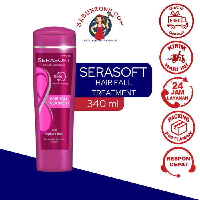 Shampo Serasoft Hair Fall Treatment 340 ml | Lazada Indonesia
