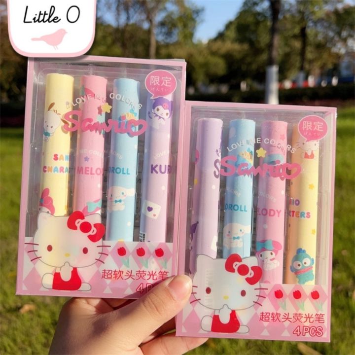SANRIO 6IN1 4in1 Stabilo highlighter stabillo lucu highlighter lucu ...