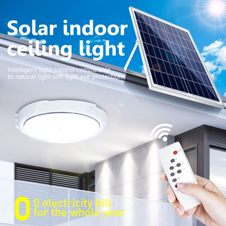 LED Solar Ceiling Light Bedroom Corridor Living Room Aisle Balcony ...