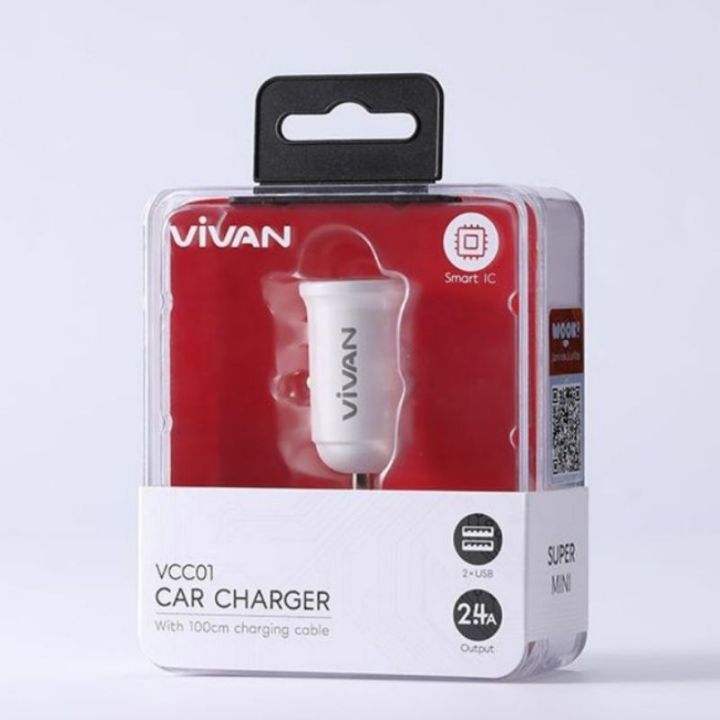 plug in Cas Charger Mobil SAVER MOBIL ROBOT RT-C06 VIVAN VCC01 original ...