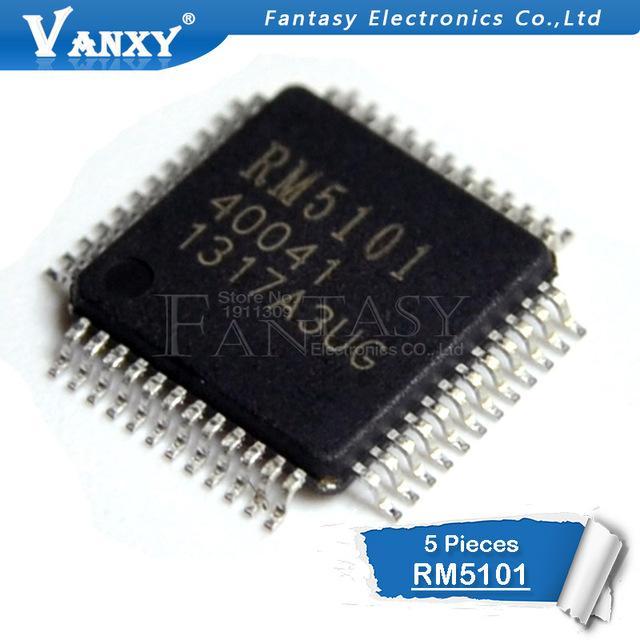 5ชิ้น RM5101 RM5101A4R QFP QFP-48 IC แบบใหม่ดั้งเดิม | Lazada.co.th