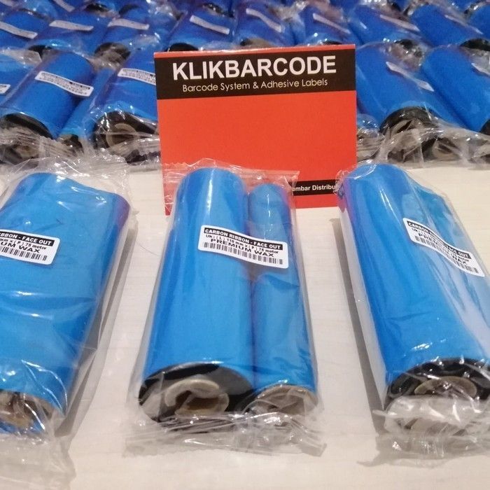 MURAH CARBON RIBBON BARCODE WAX PREMIUM 110 X 75 M FOR SATO - ZEBRA ...