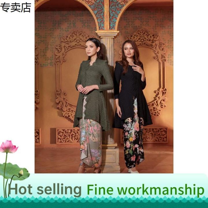 Muslim Kebaya Ratna Embroidery Raya 2024 | Lazada