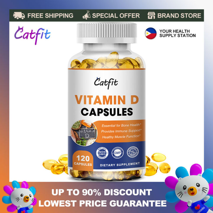 Vitamin D Capsules 2000IU with Vitamins A, D3, E ,K1&K2 Support Immune ...