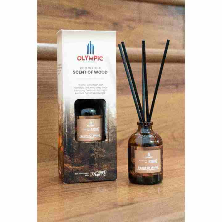 Reed Diffuser Scent Of Wood || Summer Spring x Olympic || Pengharum ...