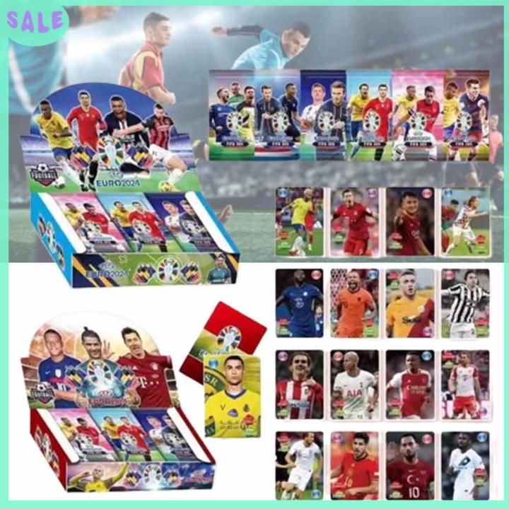 Full Box (36 packets) UEFA EURO 2024 Trading Cards Collection random 1 ...