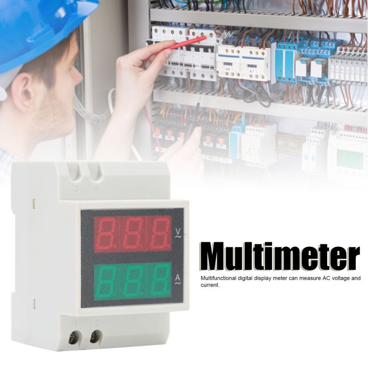 Digital Multimeter Voltage Meter High Accuracy Power Meter Power Factor ...