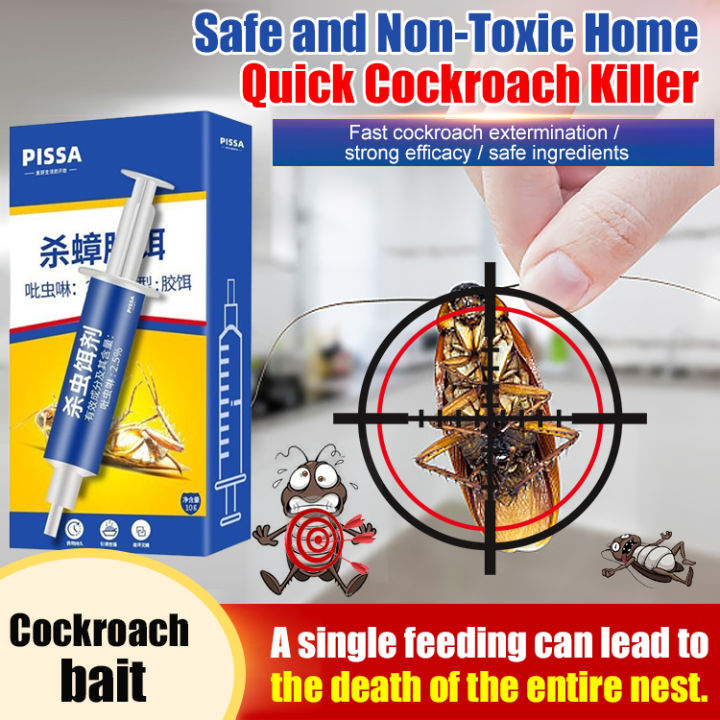 Home Kitchen Cockroach Bait Safe and NonToxic Cockroach Killing Fast ...