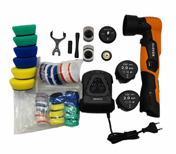 CLOVER Nano polisher 12V mini car polisher grinder wireless micro ...