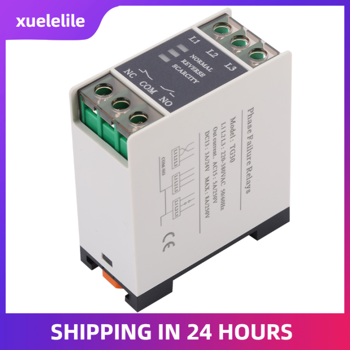 TG30 3-Phase Phase Sequence Relay Phase Failure Loss Protection 220-380VAC | Lazada PH