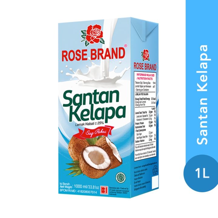 Rose Brand - Santan Kelapa 1 Liter | Lazada Indonesia