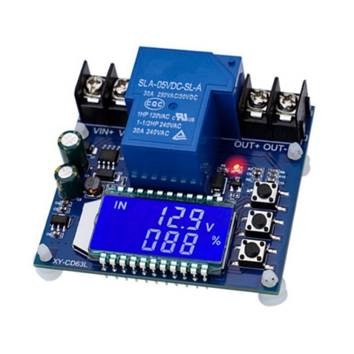 XY-CD63L 30A Battery Charge Discharge Controller Low Voltage Cut Off ...