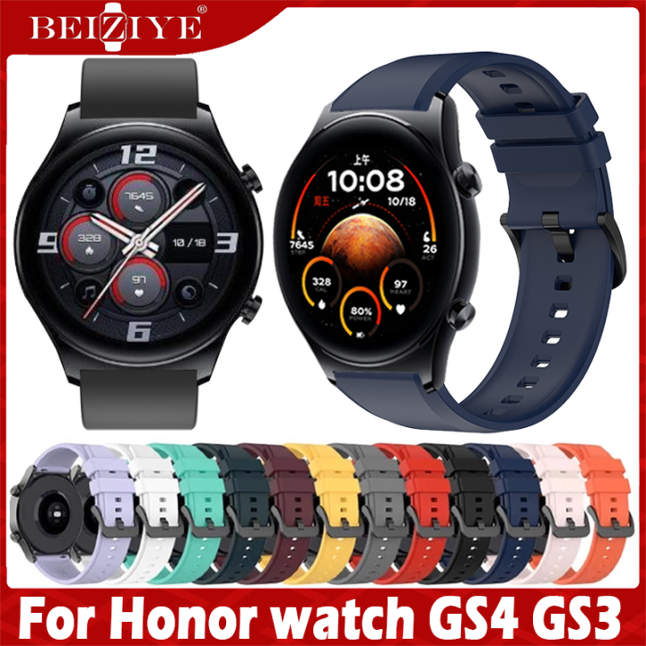 For Honor watch GS4 GS3 สาย Soft Sport สายนาฬิกา นาฬิกา สมาร์ทวอทช์ ซิลิโคน สายนาฬิกาข้อมือ ...