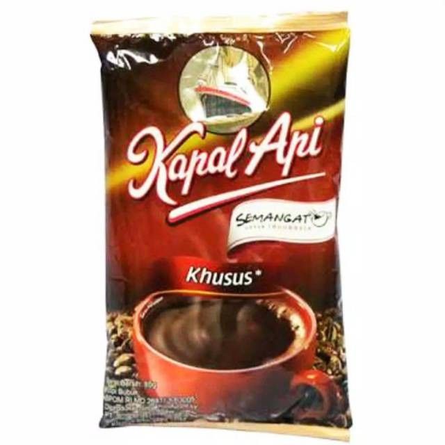 KAPAL API MUTU KHUSUS 65gr / KAPAL API KHUSUS / KAPAL API MUTU KHUSUS ...