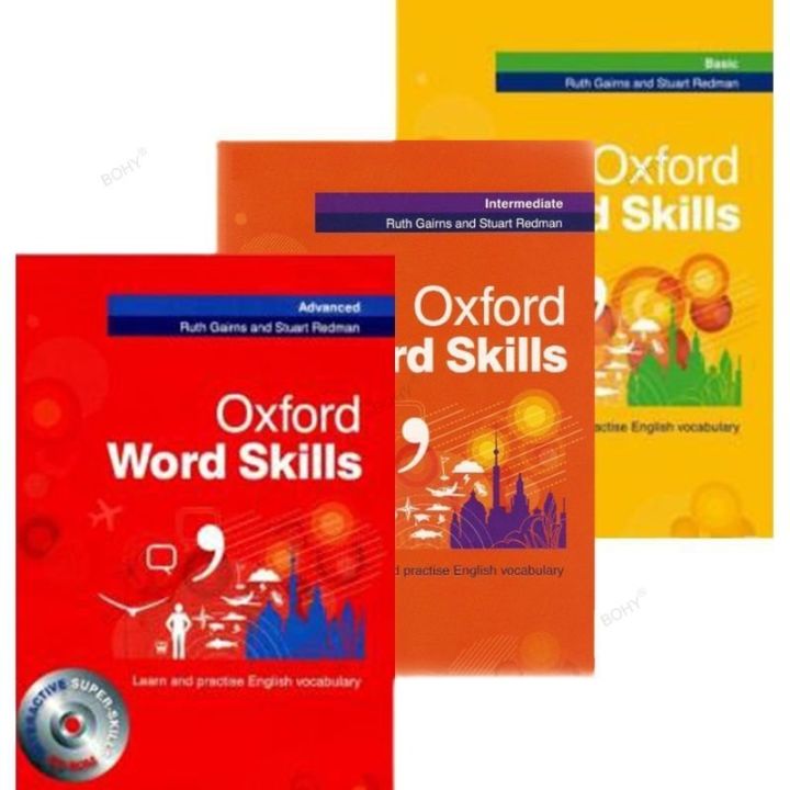 Oxford Word Skills Basic / Intermediate / Learn And Practise English ...
