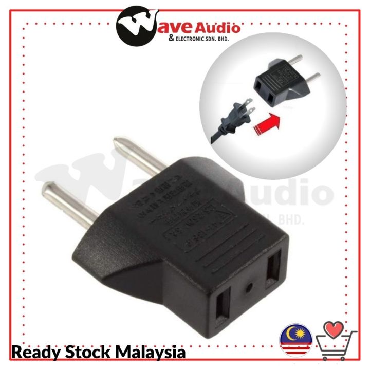 Universal CHINA to Malaysia 2 Pin 2Pin AC Travel Power Adapter In Out ...