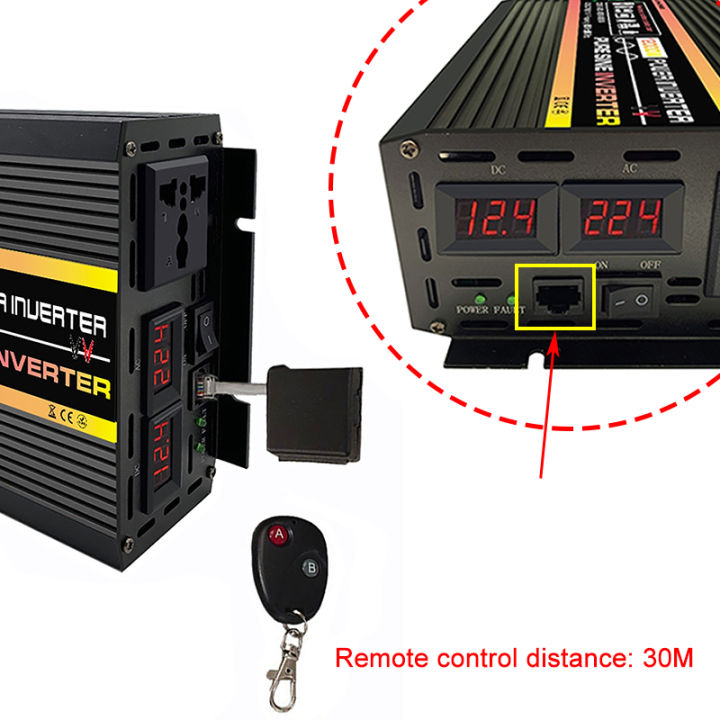 Remote Control Only For Pure Sine Wave Inverter 10000W 12000W 220V 50hz ...
