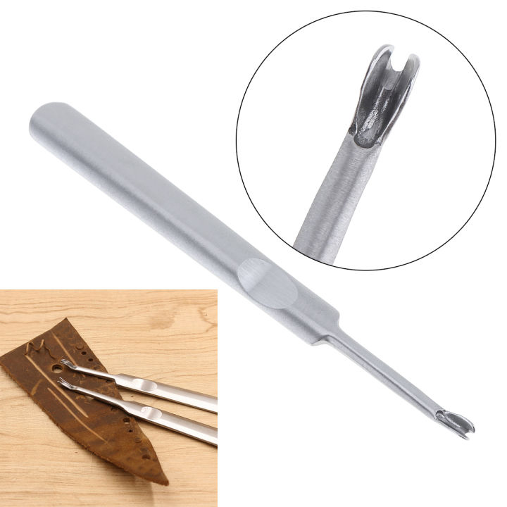 Portable Accessories U/VType Leather Craft Tool Cut Off Thin Leather ...