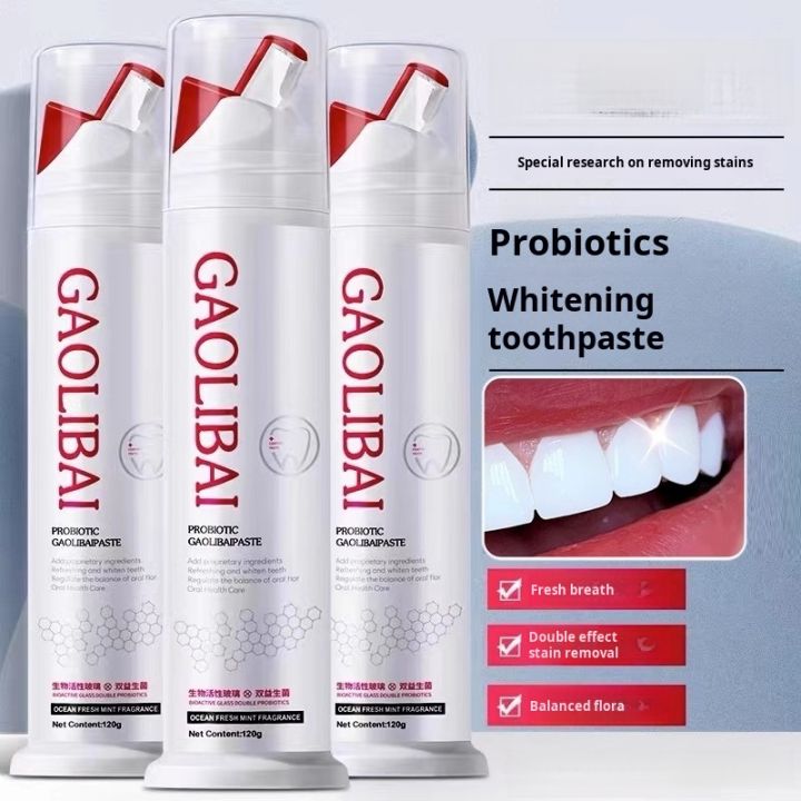 Gaolibai Whitening Toothpaste Probiotic Breath Elimination Bad Breath ...