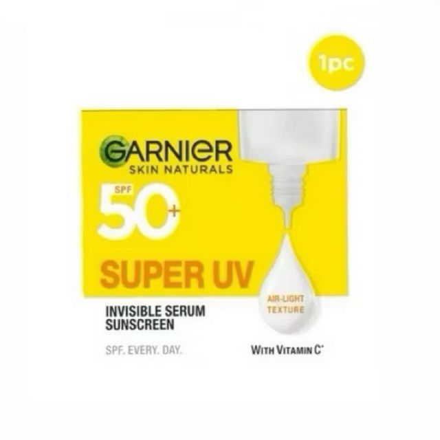 GARNIER Super UV Invisible Serum Sunscreen SPF 50+ PA++++ dengan ...