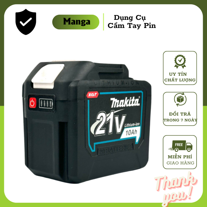 Pin 20 Cell Makita 21v Dung Lượng Cao Mạch 3 Mosfet Chân Pin Phổ Thông ...