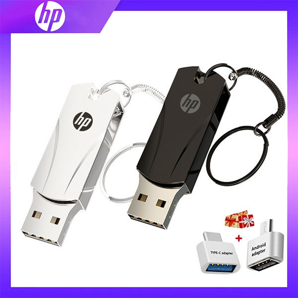 HP USB flash drives USB 2.0 1TB 64GB 32GB 16GB waterproof metal High ...