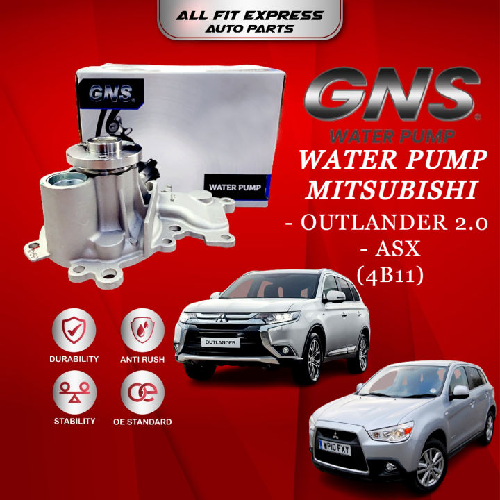 MITSUBISHI OUTLANDER 2.0 , ASX (4B11) GNS WATER PUMP (COOLING SYSTEM ...