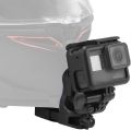 TUYU Motorcycle Helmet Chin Clamp Mount สำหรับ GoPro Hero, Session, DJI ...