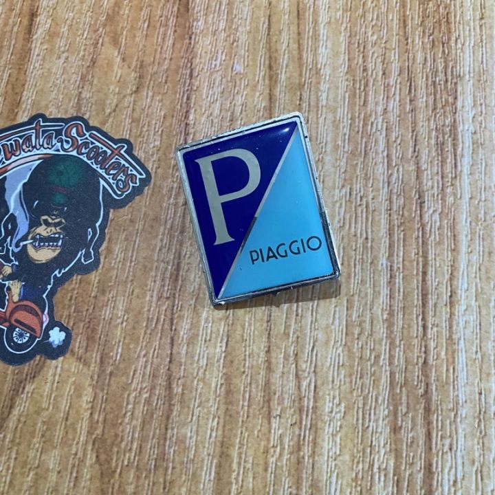 emblem logo lambang hidung dasi P coret P/ vespa npx new px | Lazada ...