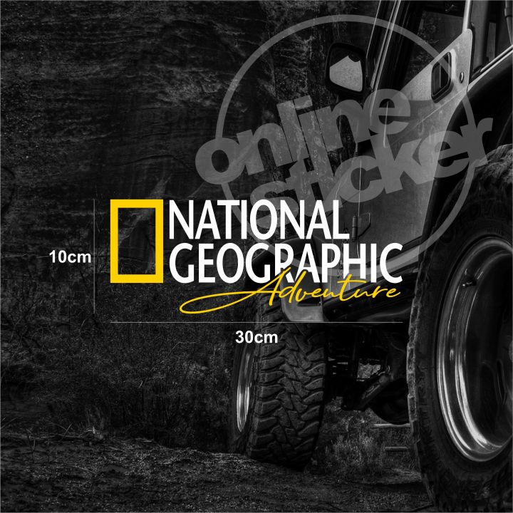 Stiker National Geographic | cutting sticker | Lazada Indonesia