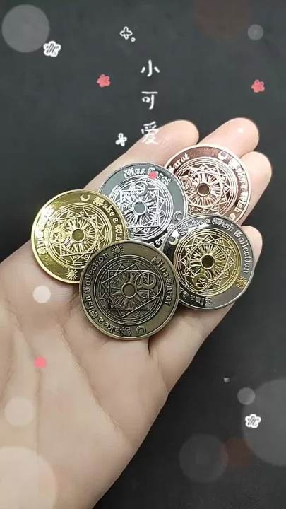 LZD Western Tarot Wish Gold and Silver Coins 2024 Coin Sun Coin ...
