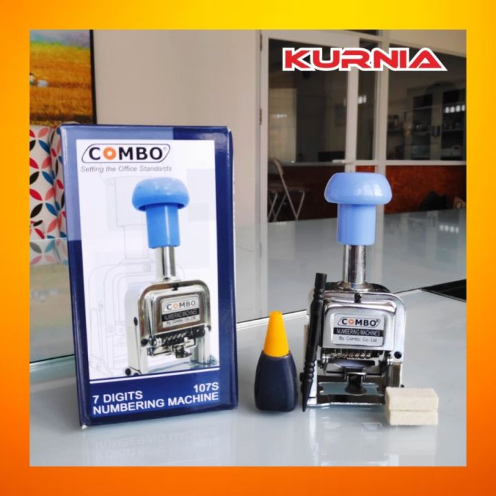 Stempel Nomorator Combo 7 Digit/Angka | Lazada Indonesia