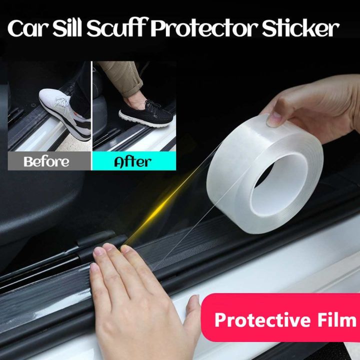Edge Scratch Protector Car Accessories Clear Car Door Nano Tape Car ...