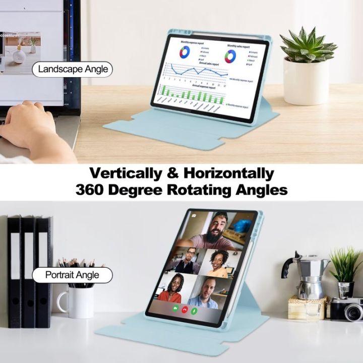 360° Rotation Case With Keyboard For Xiaoxin Pad 2024 TB331FC Pencil ...