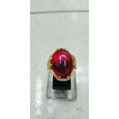 Cincin Batu Delima Asli | Lazada