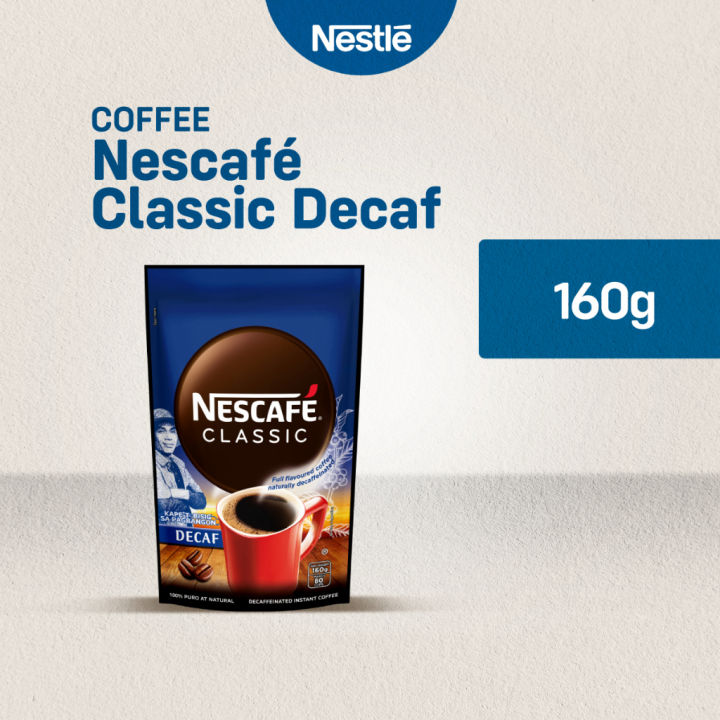Nescafe Classic Decaf Instant Coffee 160g | Lazada PH