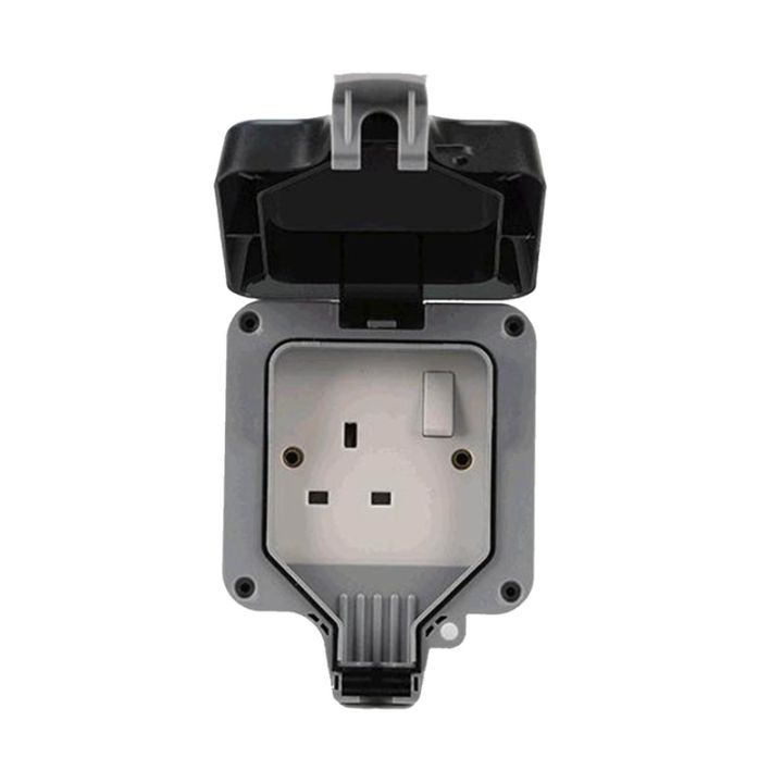Heavy Duty IP66 1Gang Weatherproof Waterproof Outdoor Switch Socket ...