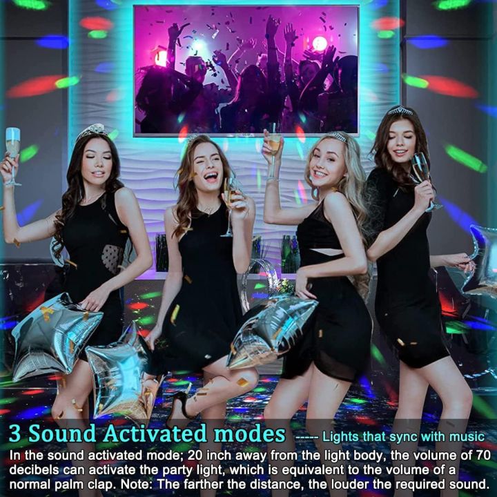 Wedding Stage Lighting KTV Voice-Controlled Voice-Controlled Flash Super Large Range Disco ...