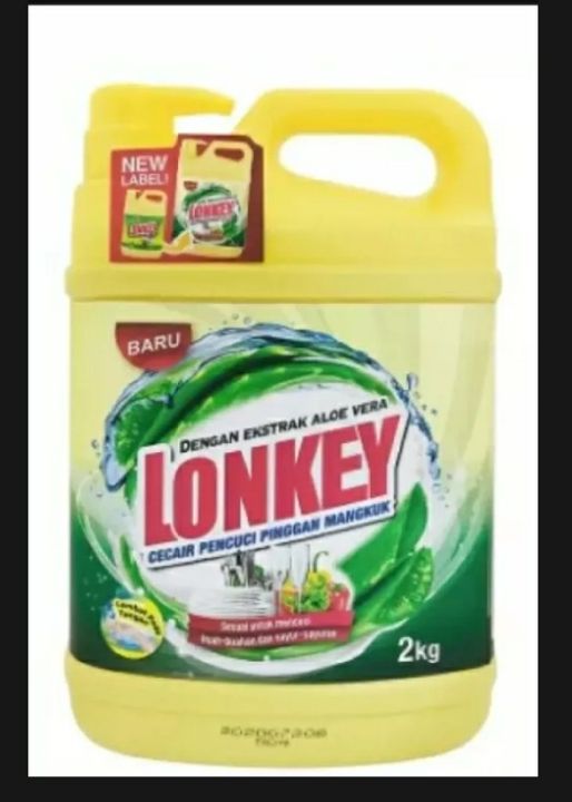 Lonkey Dishwashing Liquid Antibacterial 99.9% 1.8kg | Lazada